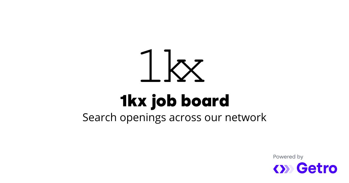 Jobs | 1kx Job Board
