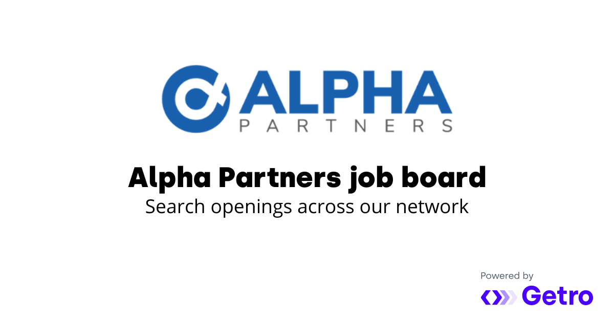 Jobs | Alpha Partners Job Board