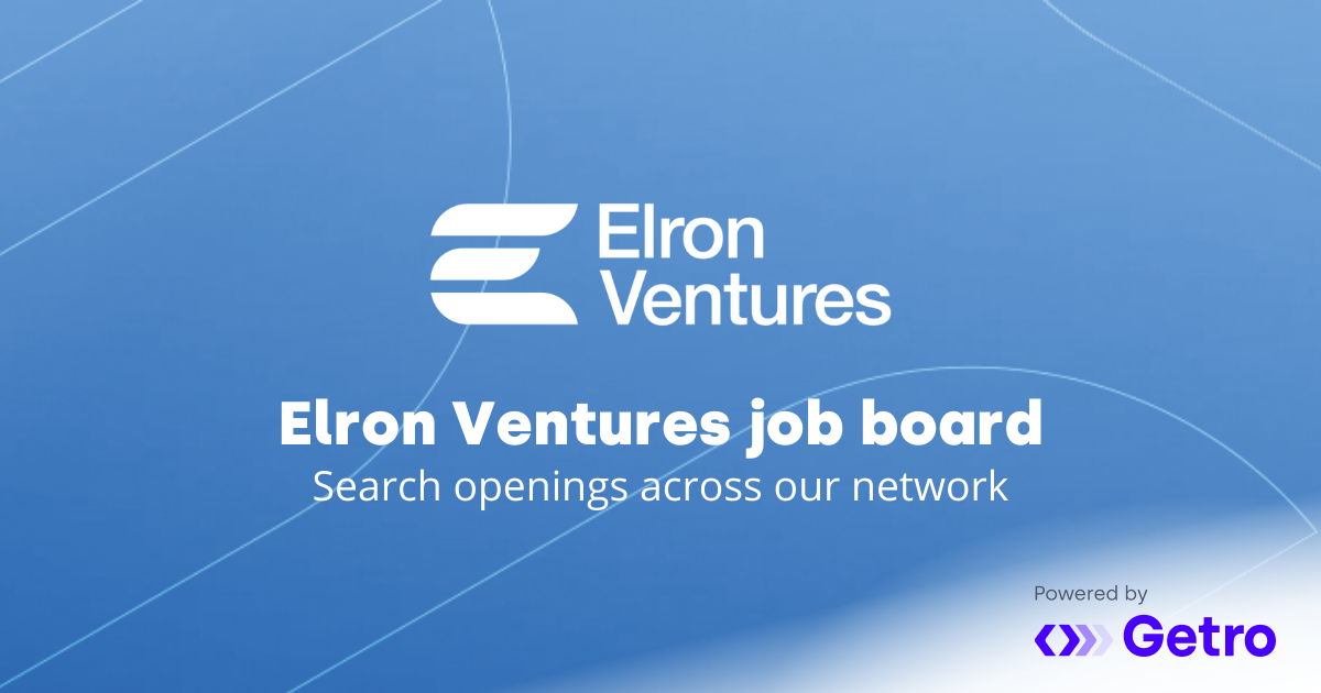 Onboarding | Elron Ventures Job Board