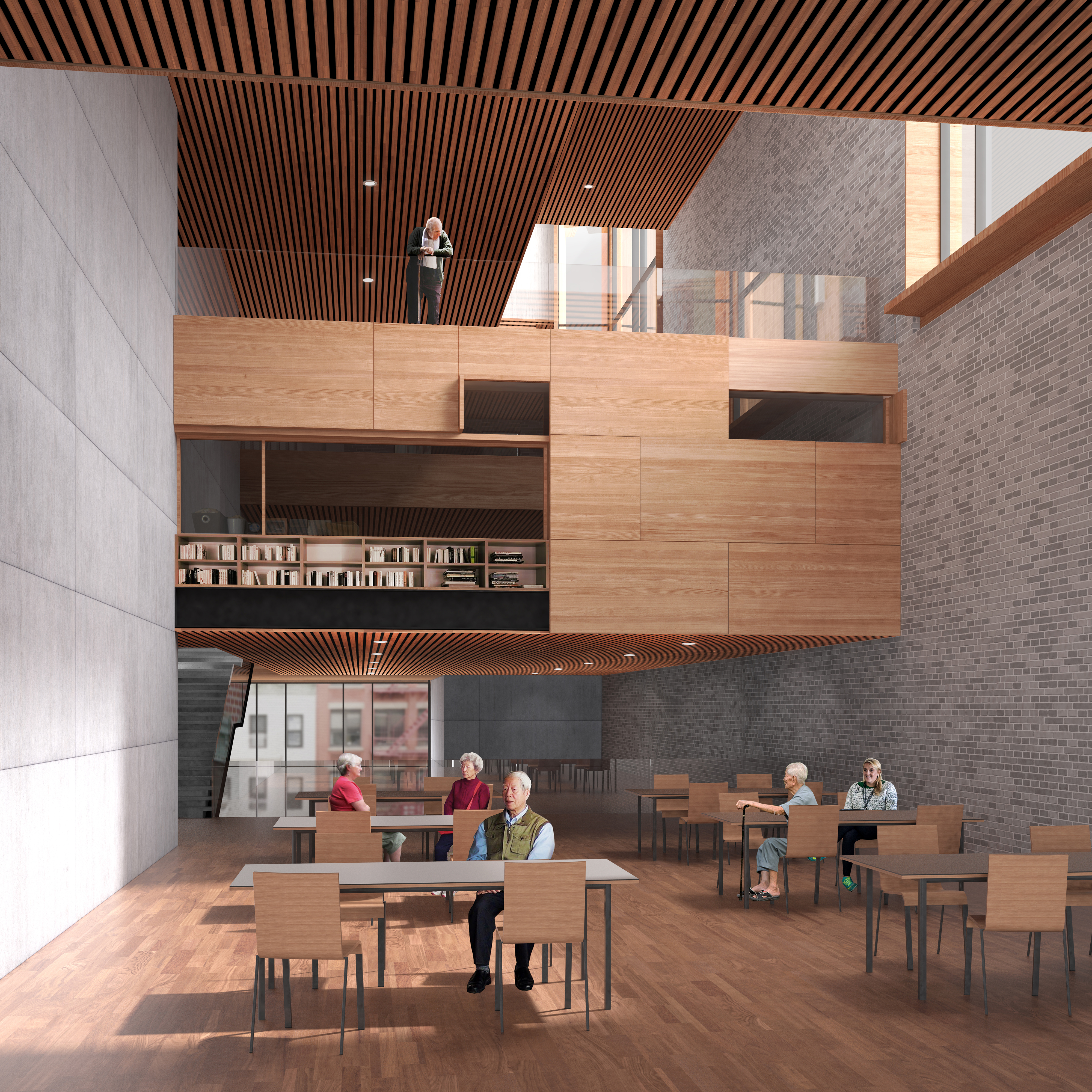 Assisted Living Library - Yale Architecture