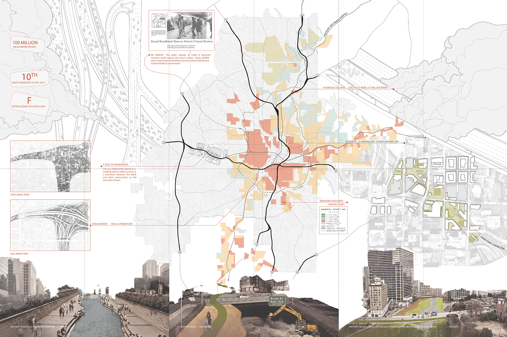 Jim Crow Transportation: The Atlanta Interstate System - Columbia GSAPP