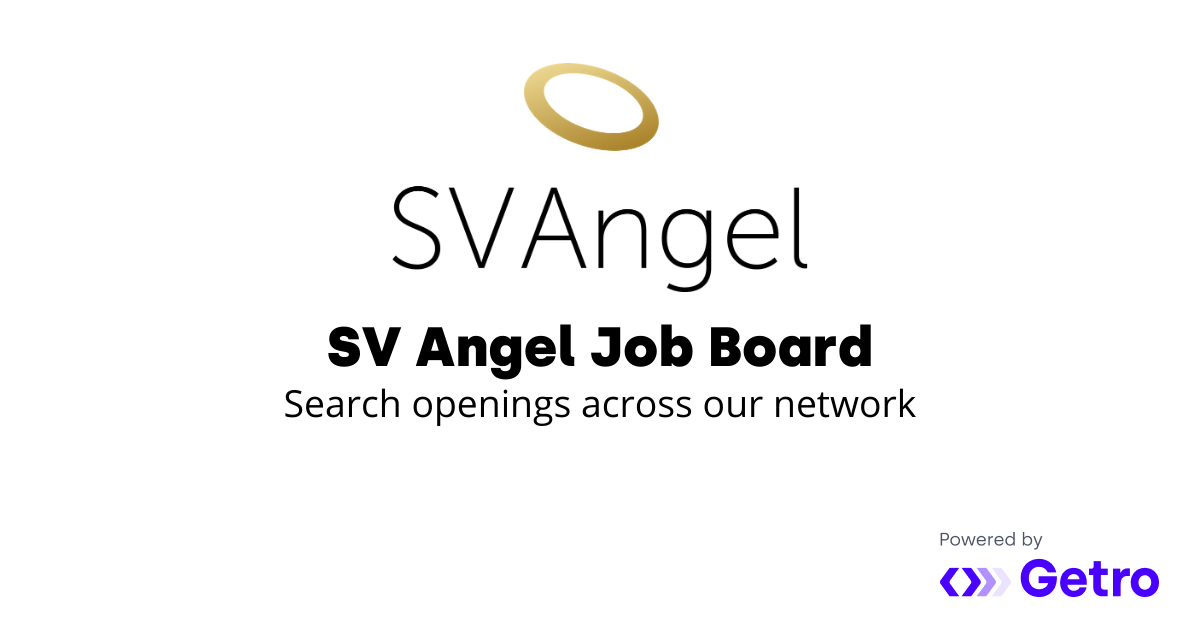 Jobs | SV Angel Job Board
