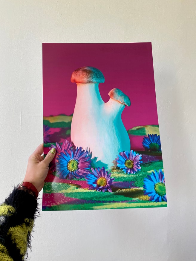 Phyllis Ma - Pleurotus Poster - Printed Matter