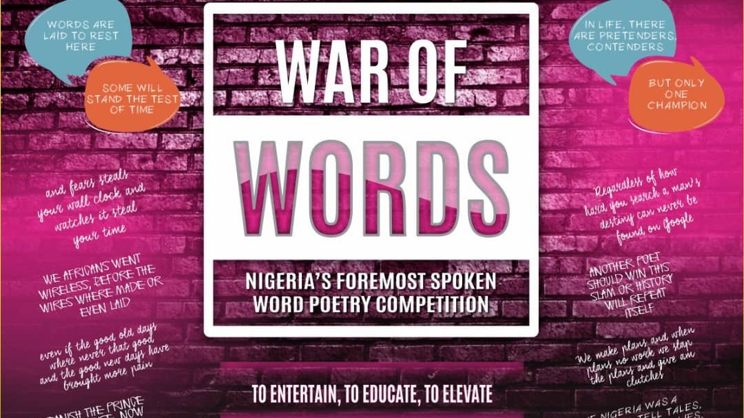 War Of Words Slam Poetry Competition SponsorMyEvent