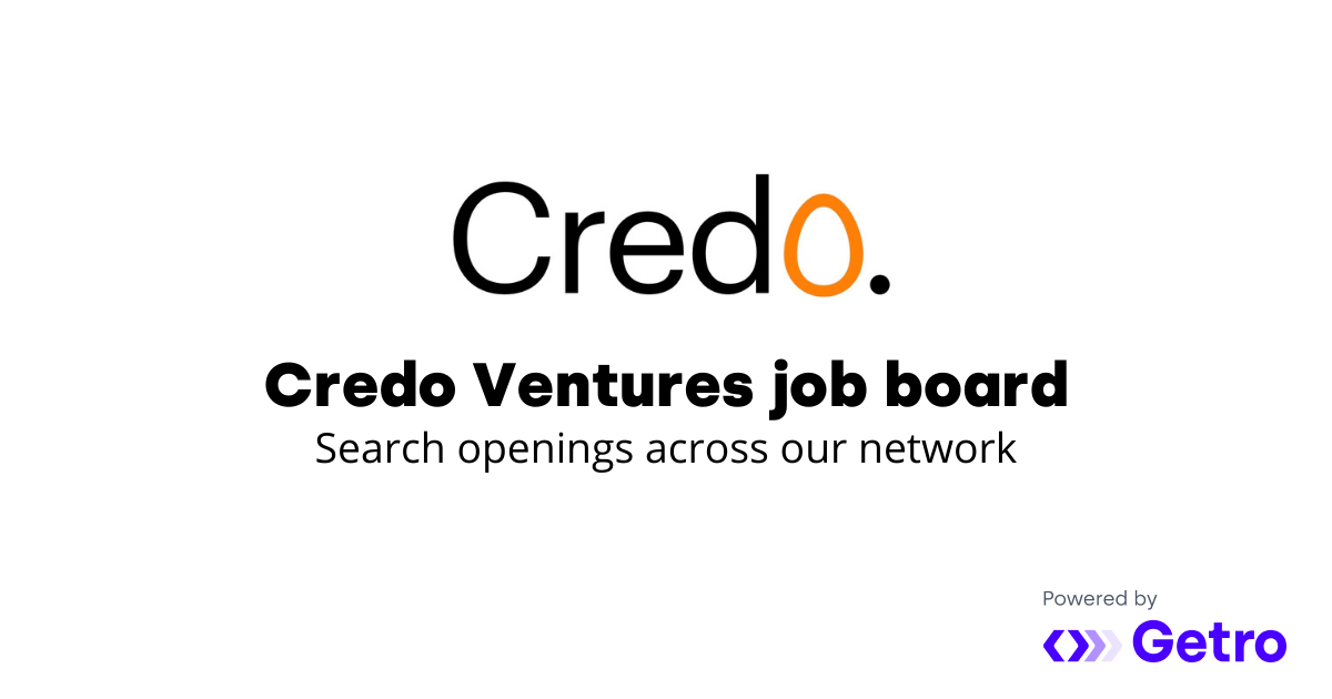 Jobs | Credo Ventures Job Board