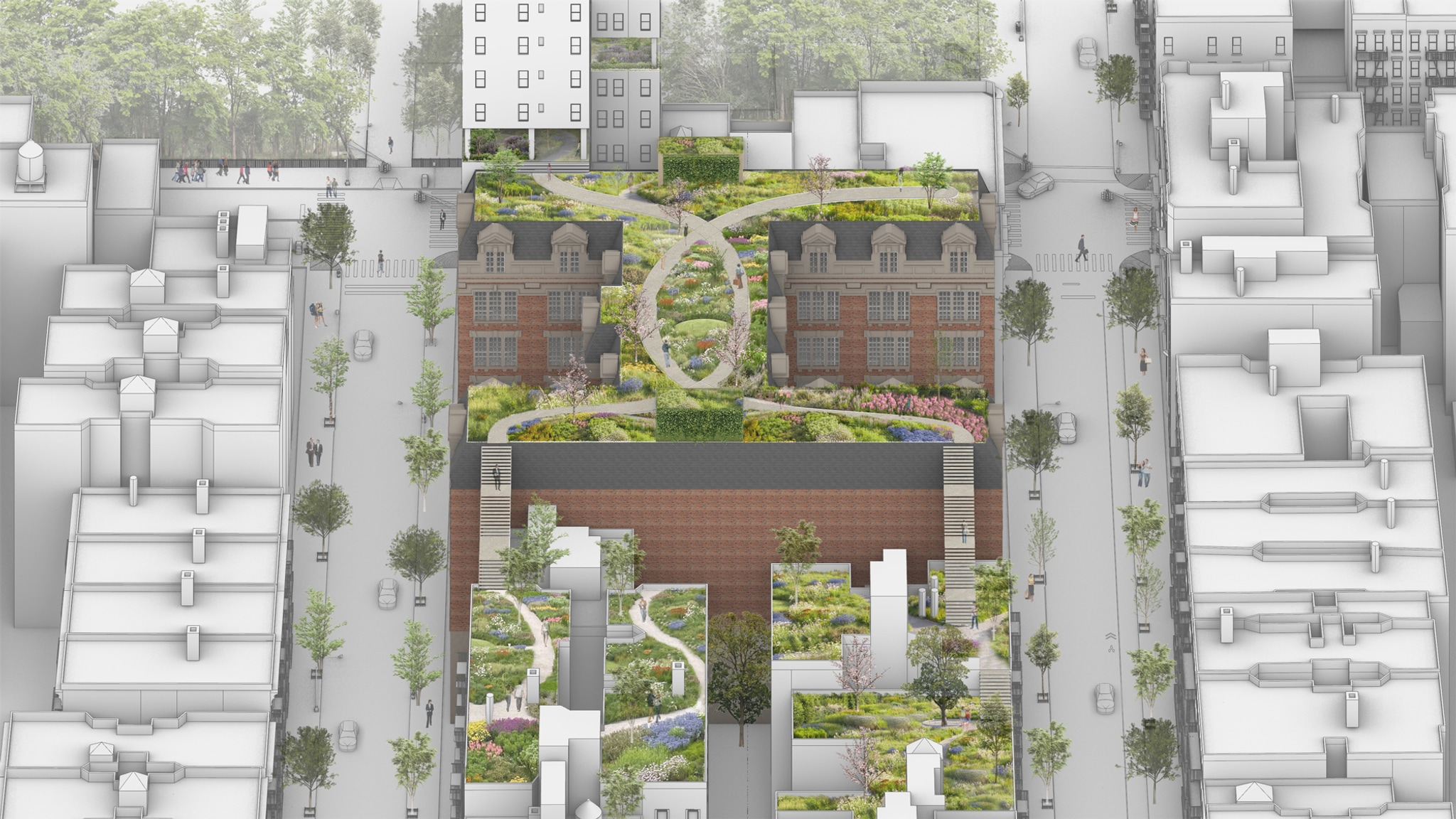 From SOIL to AIR - A Study of Ecologies in Building 64 - Columbia GSAPP