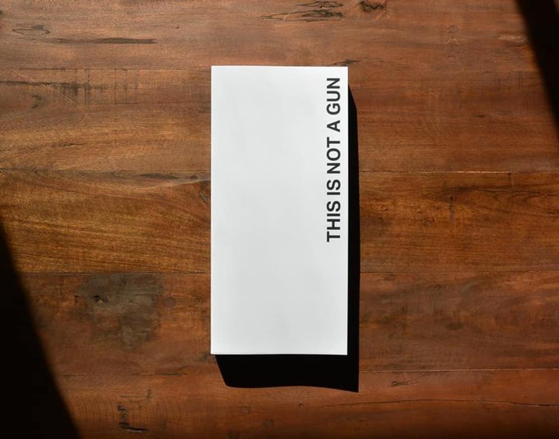 Cara Levine - This Is Not a Gun - Printed Matter