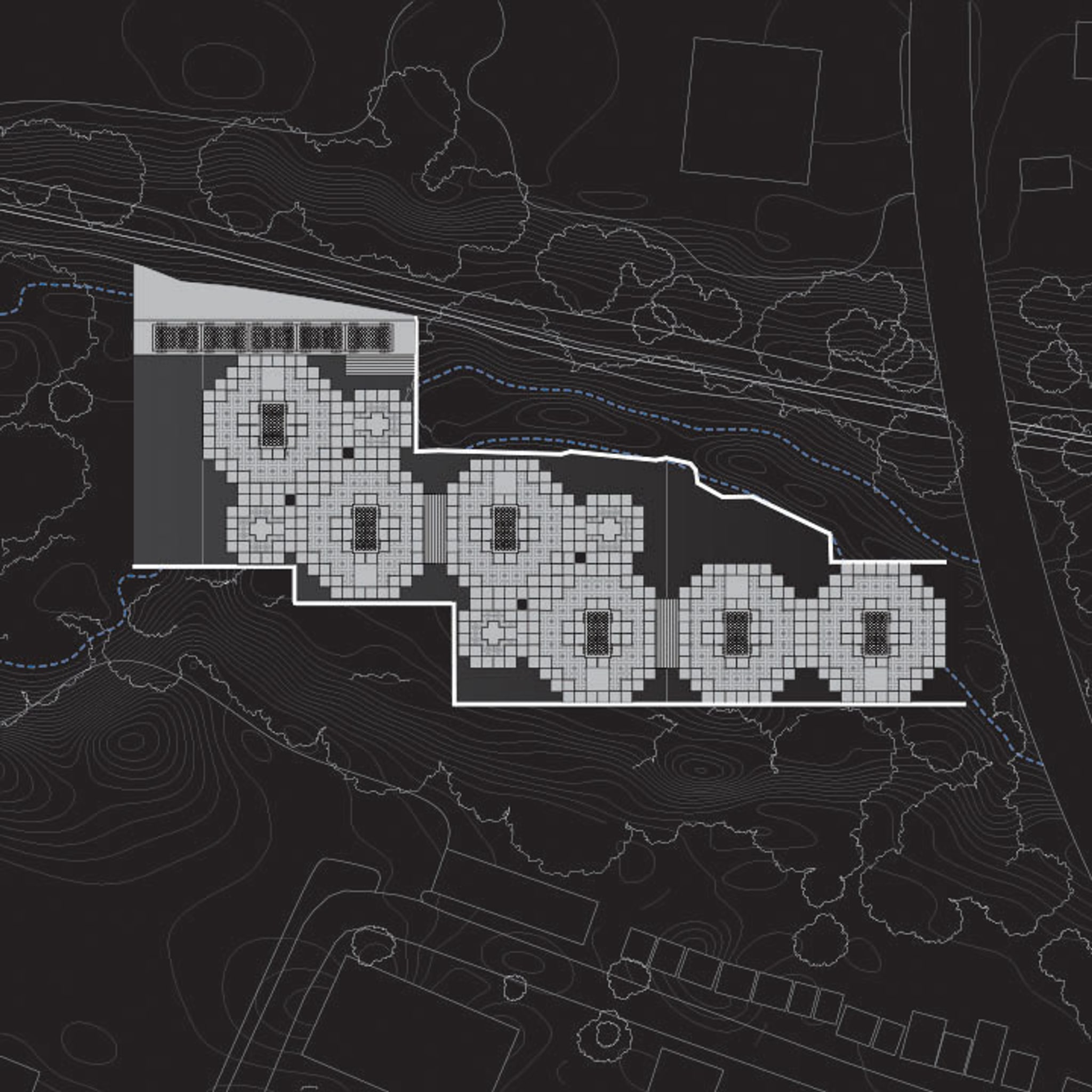 Plan Drawing - Columbia GSAPP