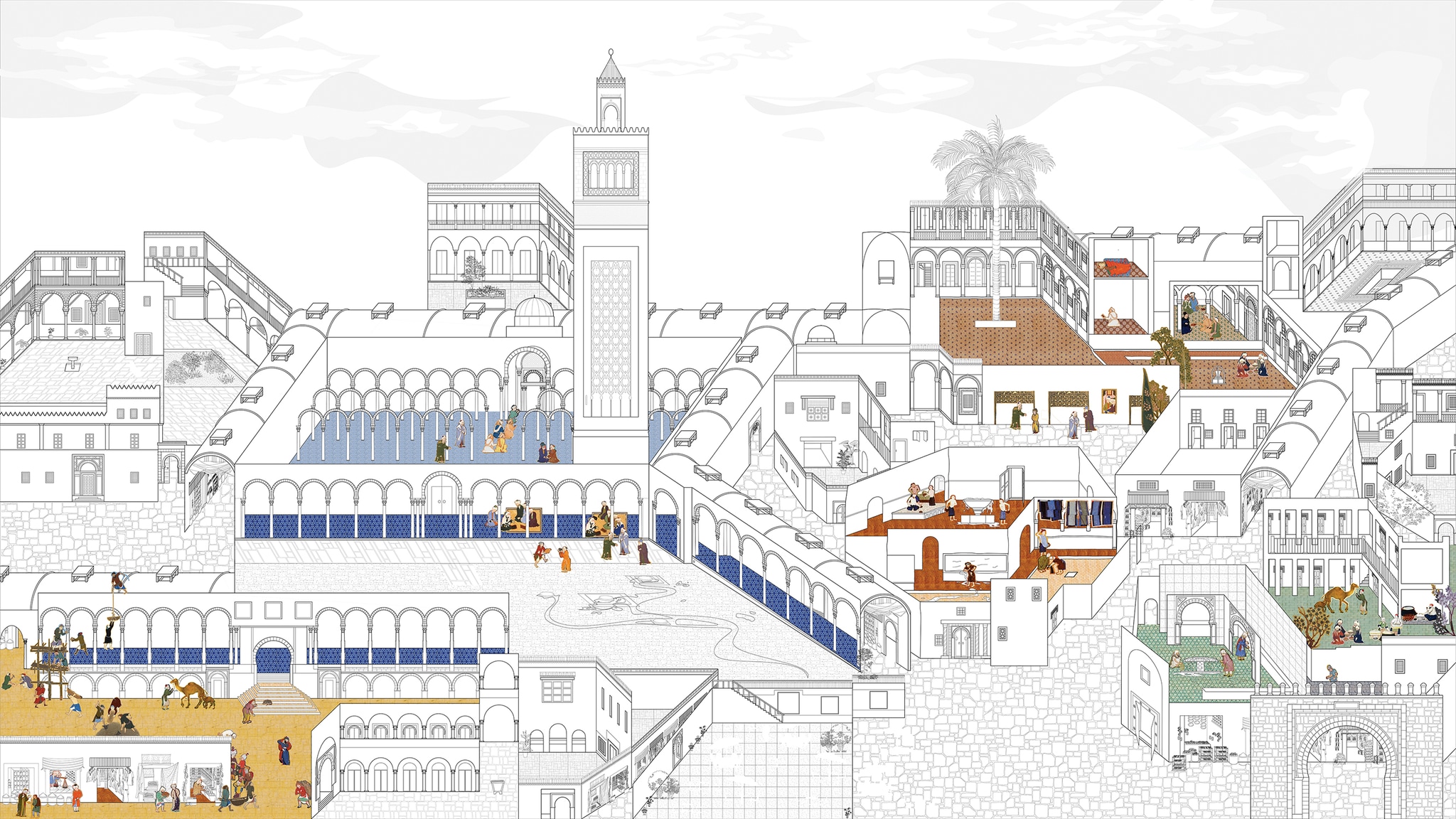 Past Network Drawing - Columbia GSAPP