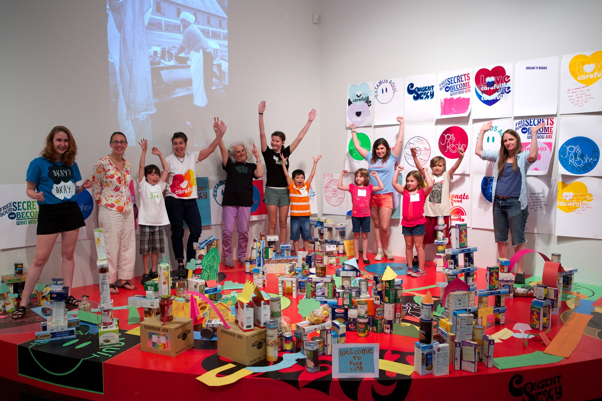 Construct a Community: It Takes a Village Family Art Making Project ...
