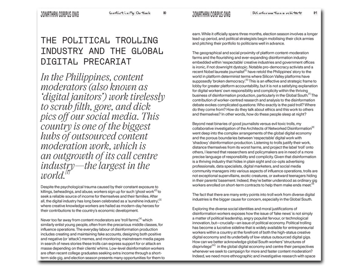 Anna Briers, Nicholas Carah and Holly Arden - Conflict in My Outlook ...