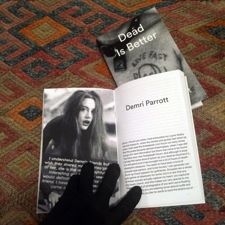 Alissa Bennett - Dead Is Better - Printed Matter