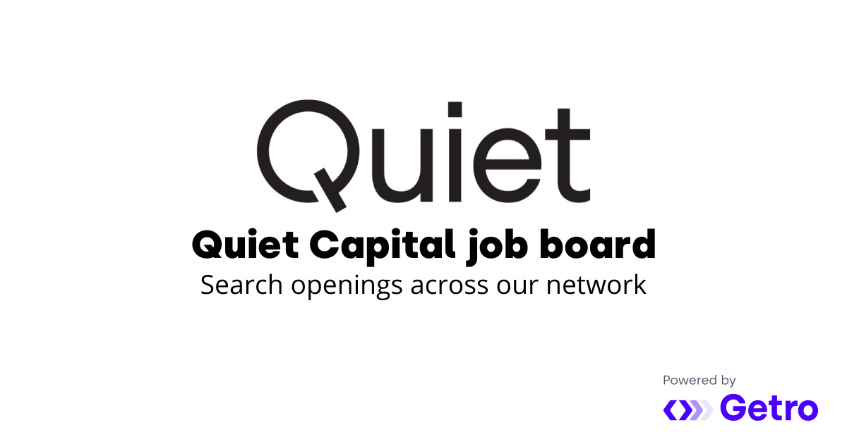 Jobs | Quiet Job Board