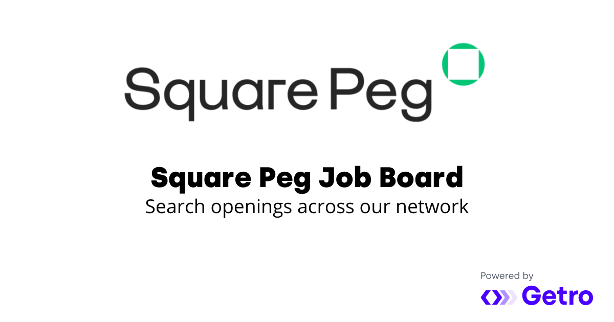 Jobs | Square Peg Talent network