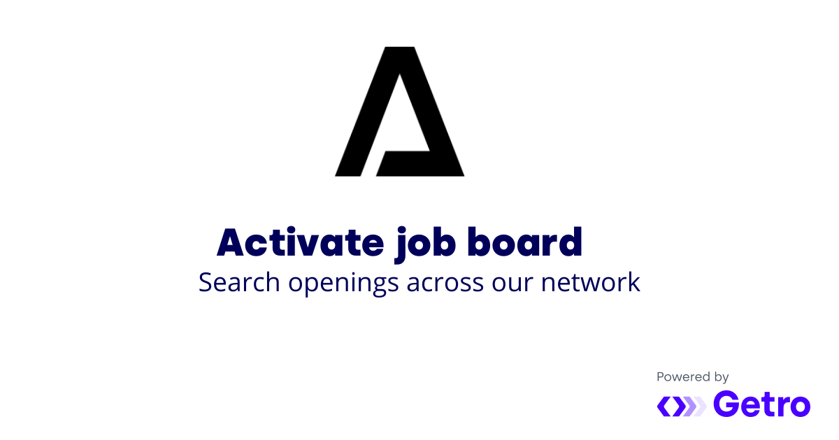 Activate | Activate Job Board