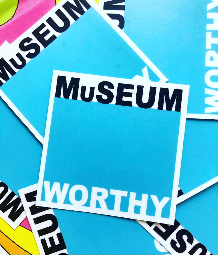 Matthew Scott Gualco - Museum Worthy Sticker - Printed Matter