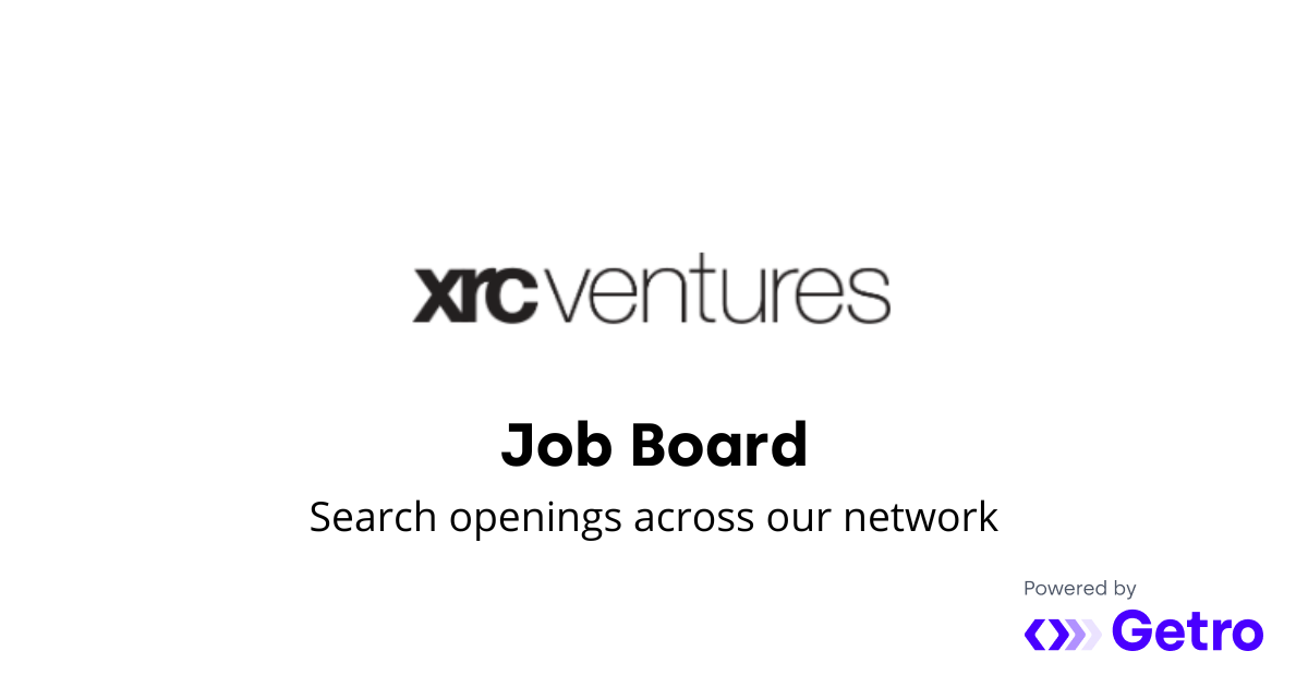 Jobs | XRC Ventures Job Board