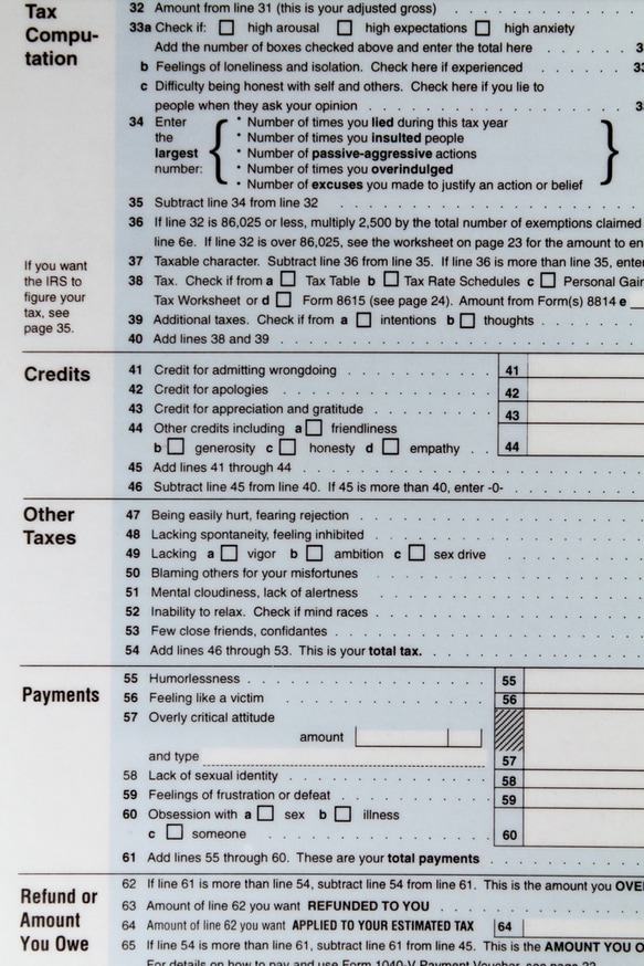Stephanie Brooks - Tax Forms Enclosed : 1040EZ, 1040A, 1040 - Printed ...