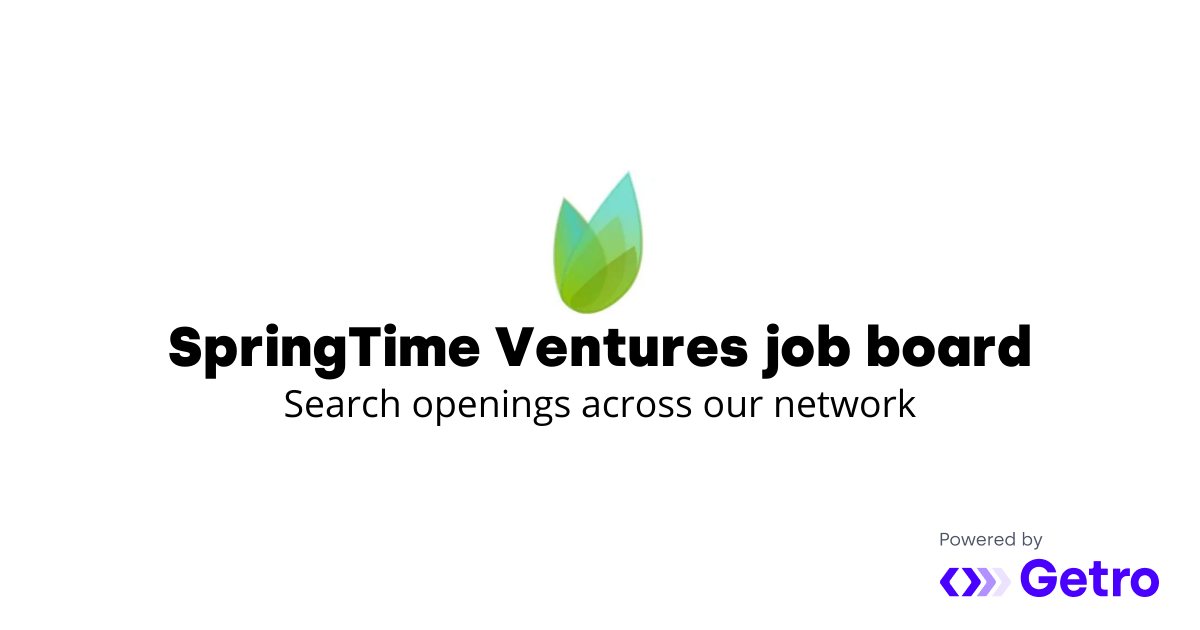 Jobs | SpringTime Ventures Job Board