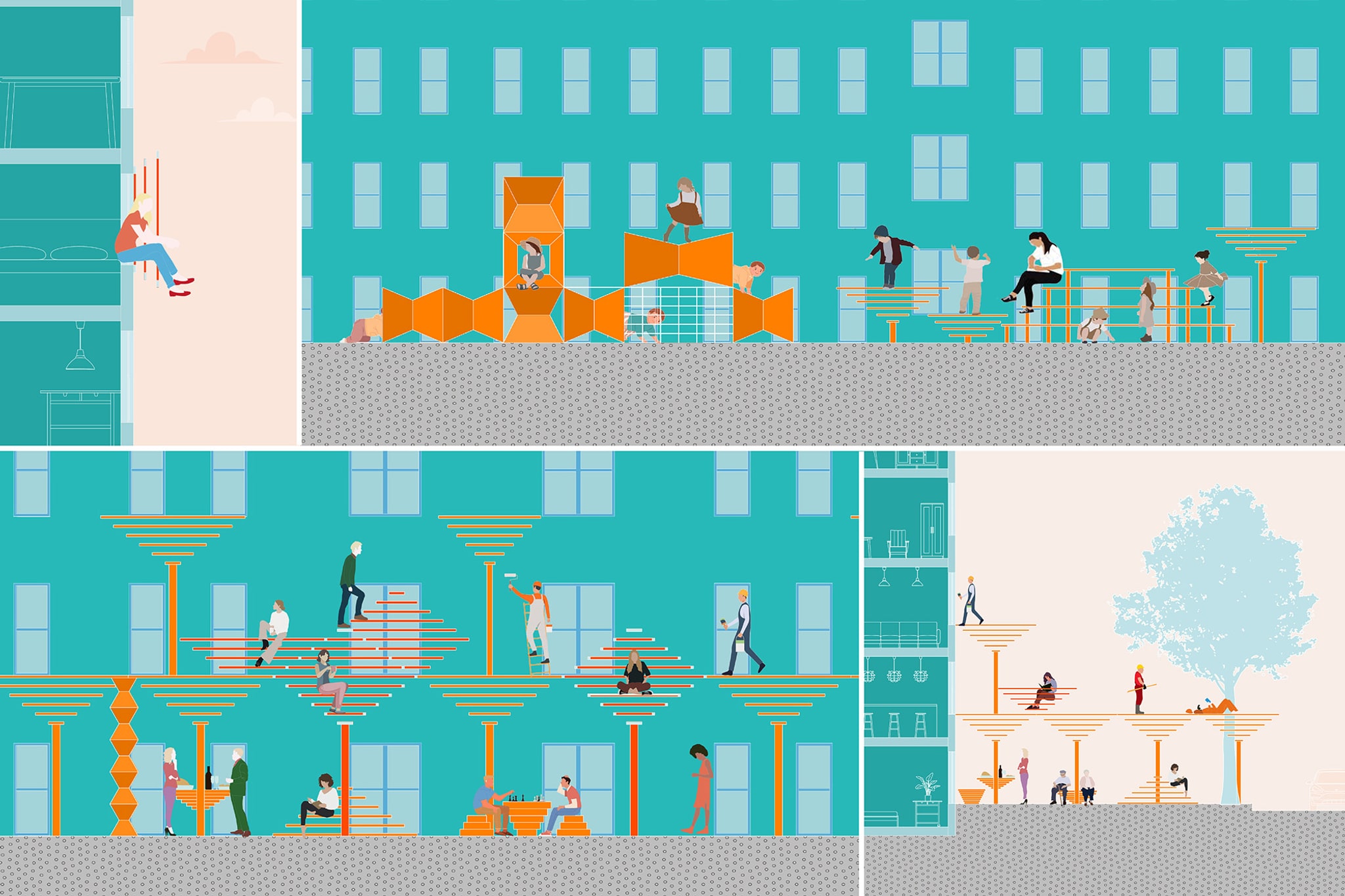 Modular Streetscape - Columbia GSAPP