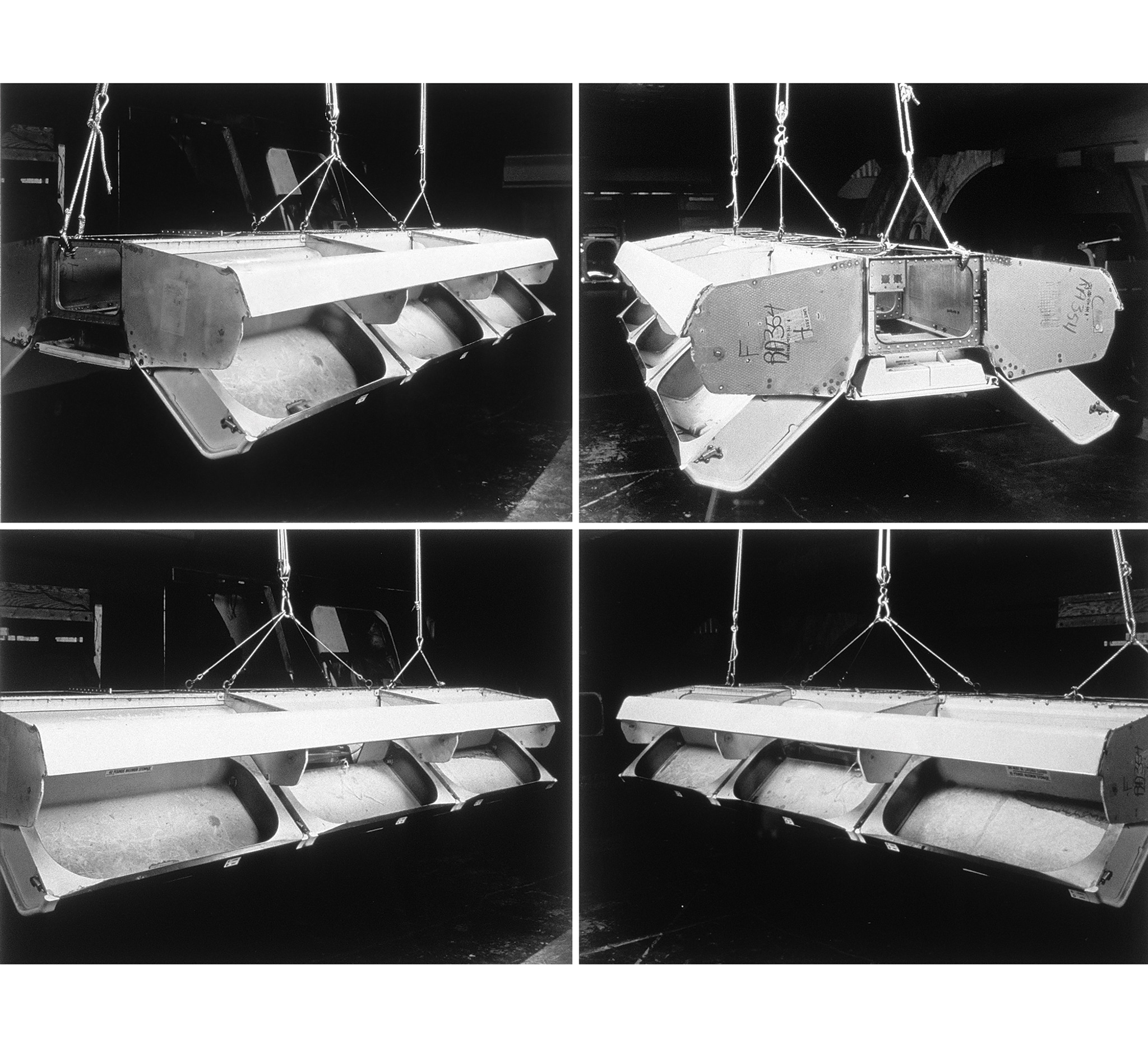 Boeing Retrofit, Overhead Stowage Bins, 1970, For Boeing Model 747-200 ...