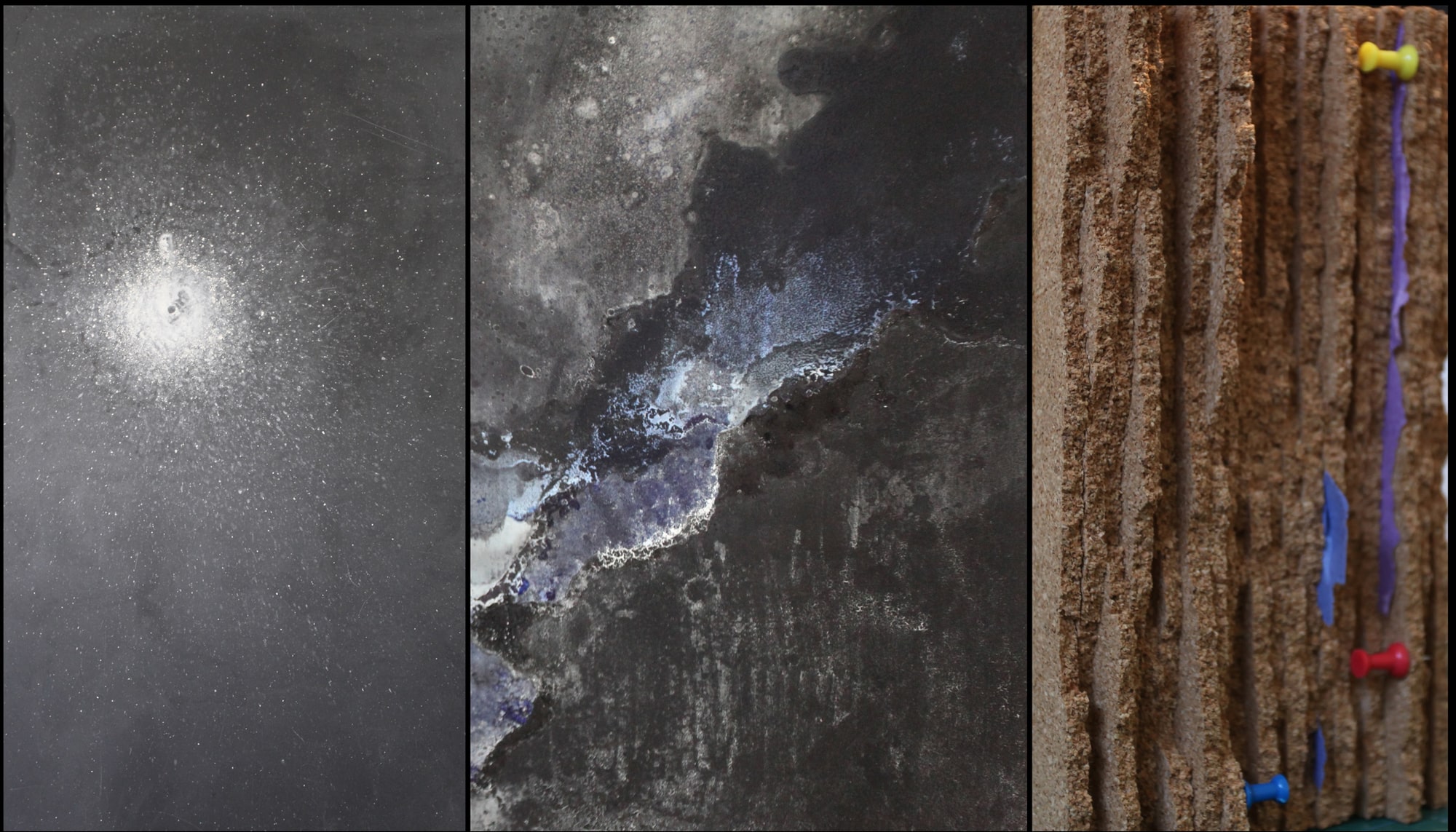 Joe Winter: 1. Dust To Dust 2. Dry Erase Stratigraphy 3. Untitled Model ...