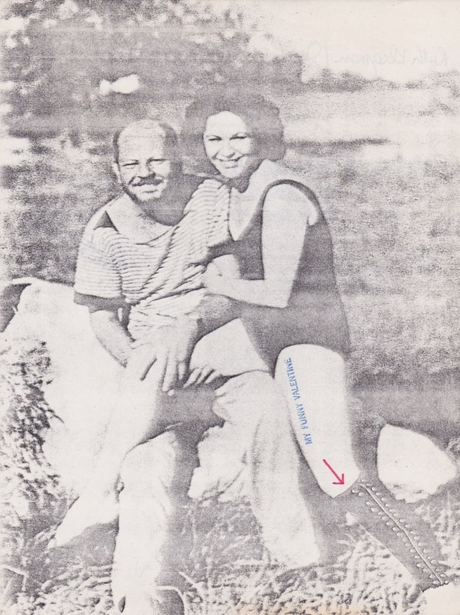 Ray Johnson - Untitled [Jackson Pollock and Ruth Kligman] - Printed Matter