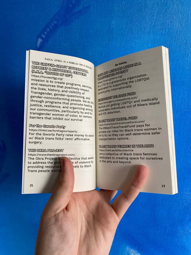 Be Oakley - Radical Softness As a Boundless Form of Resistance [Sixth ...