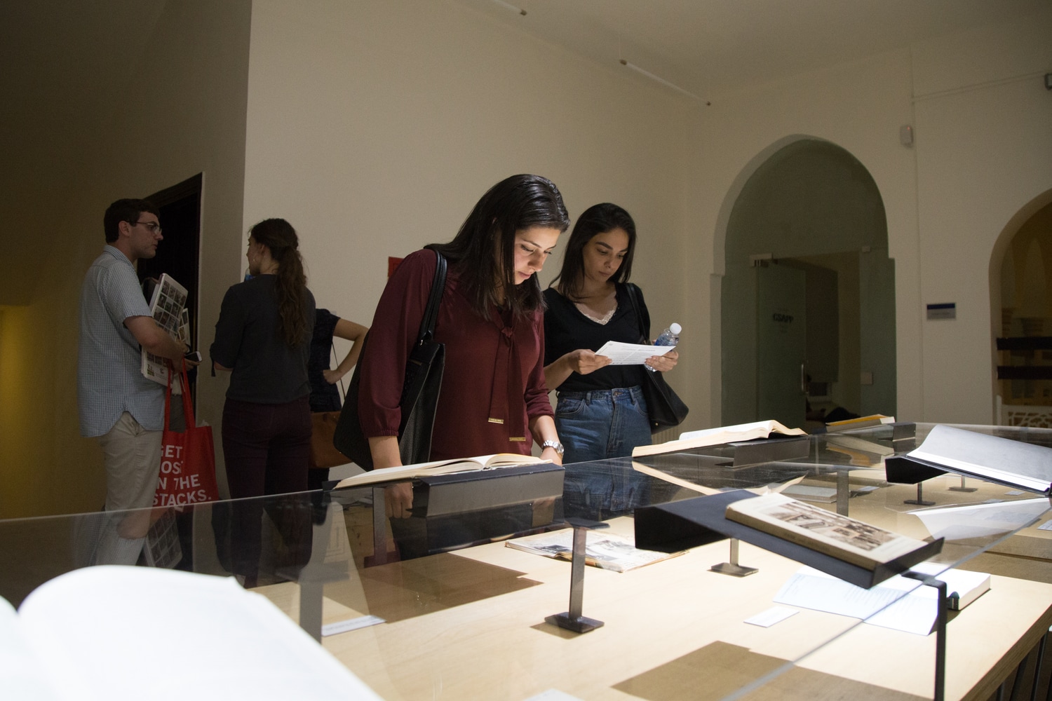 Janet Abu-Lughod Library Exhibition Opening - Columbia GSAPP