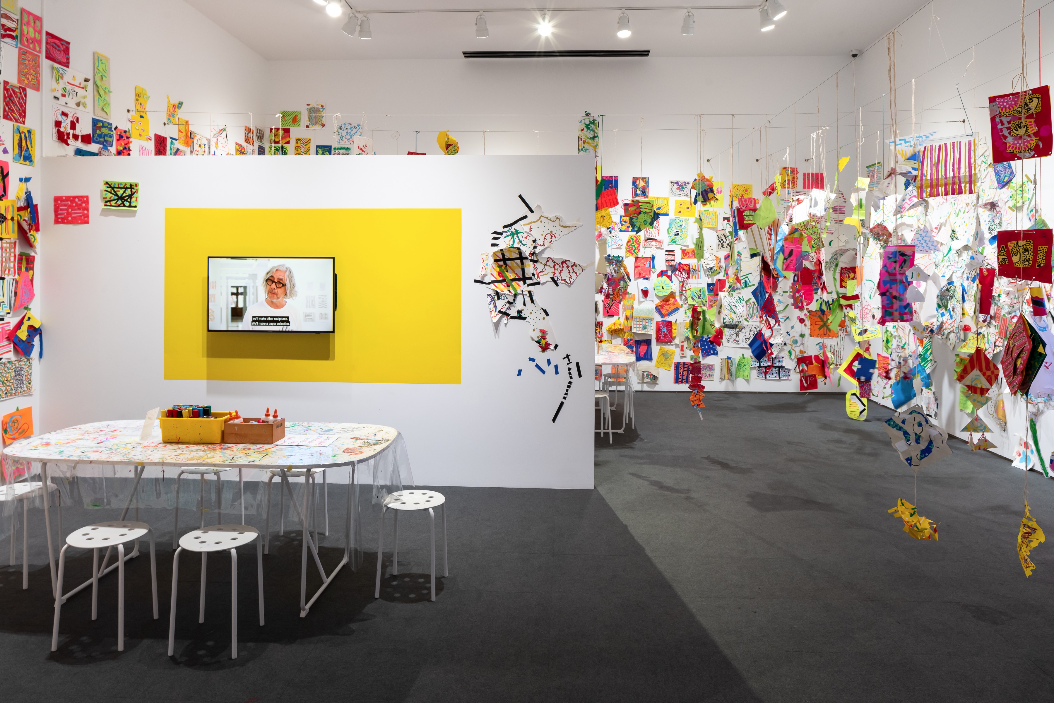 Herve Tullet Ideal Exhibition - Institute of Contemporary Art, Los Angeles