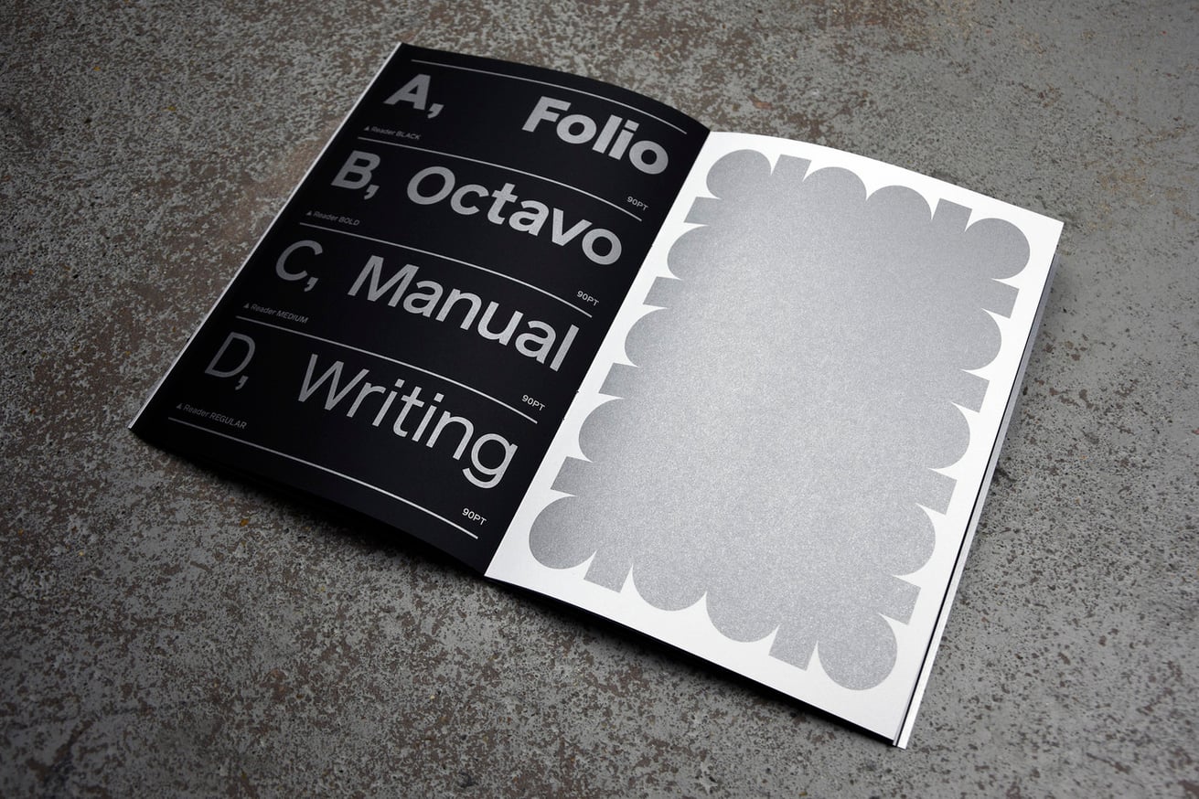 Colophon Foundry - Reader Specimen - Printed Matter