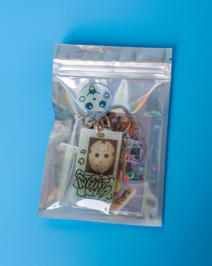 Alyssa Kazew - What uppppp? Jason Pikachu Keychain - Printed Matter