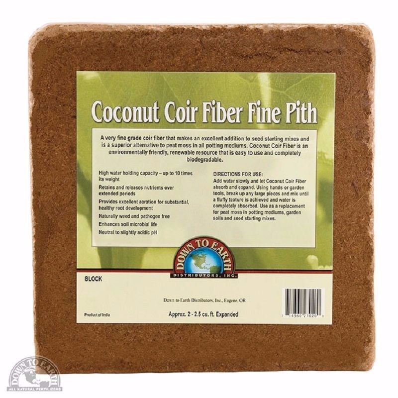 Down to Earth: Coconut Coir Fiber Fine Pith | Leafly