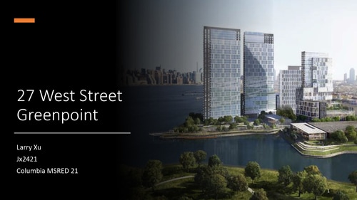 Real Estate Development - Columbia GSAPP