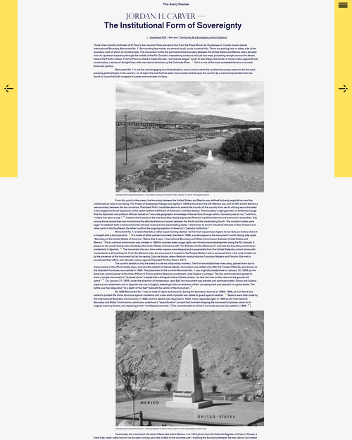 Jordan H Carver Yale Architecture