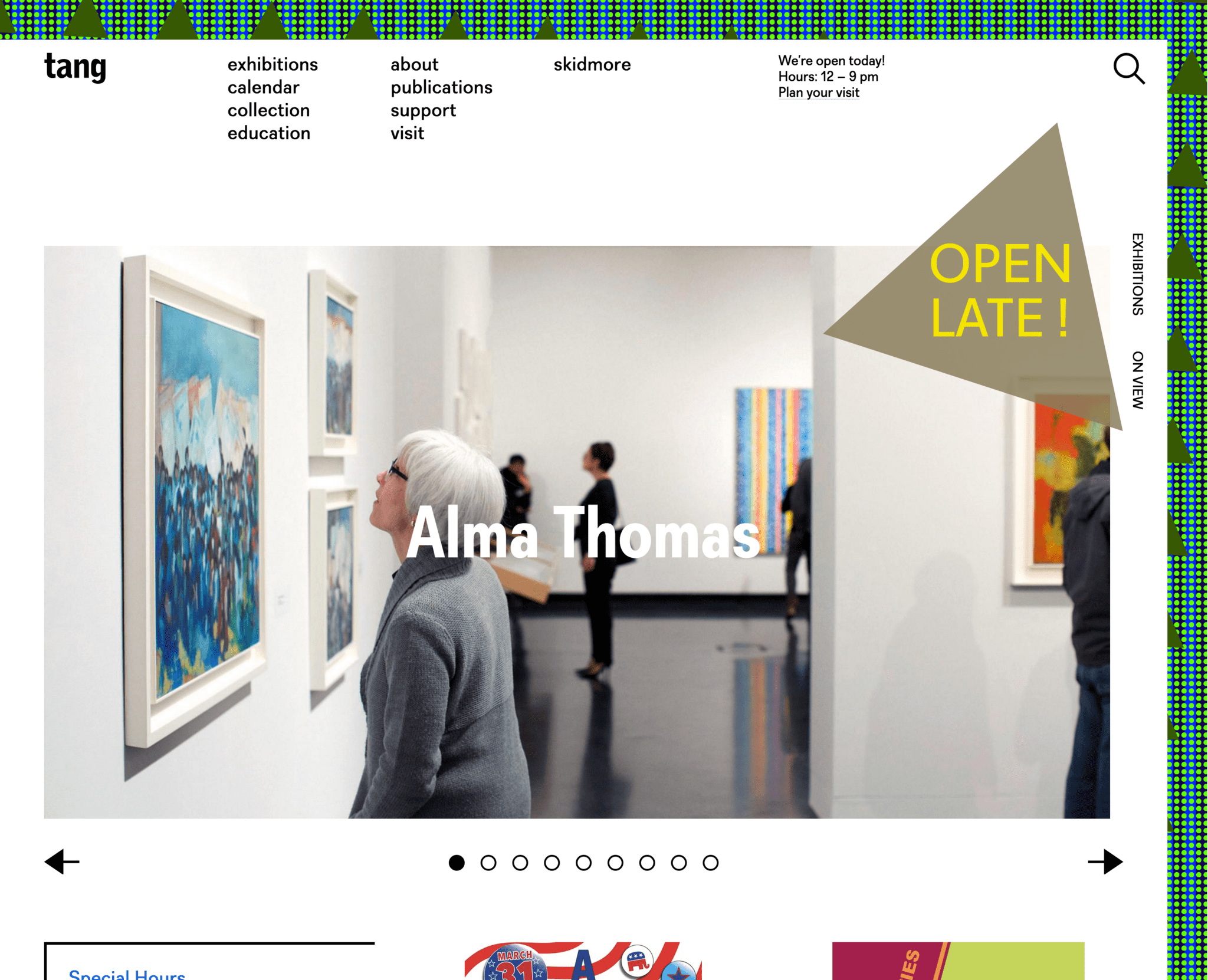 Tang Museum Website - Linked by Air