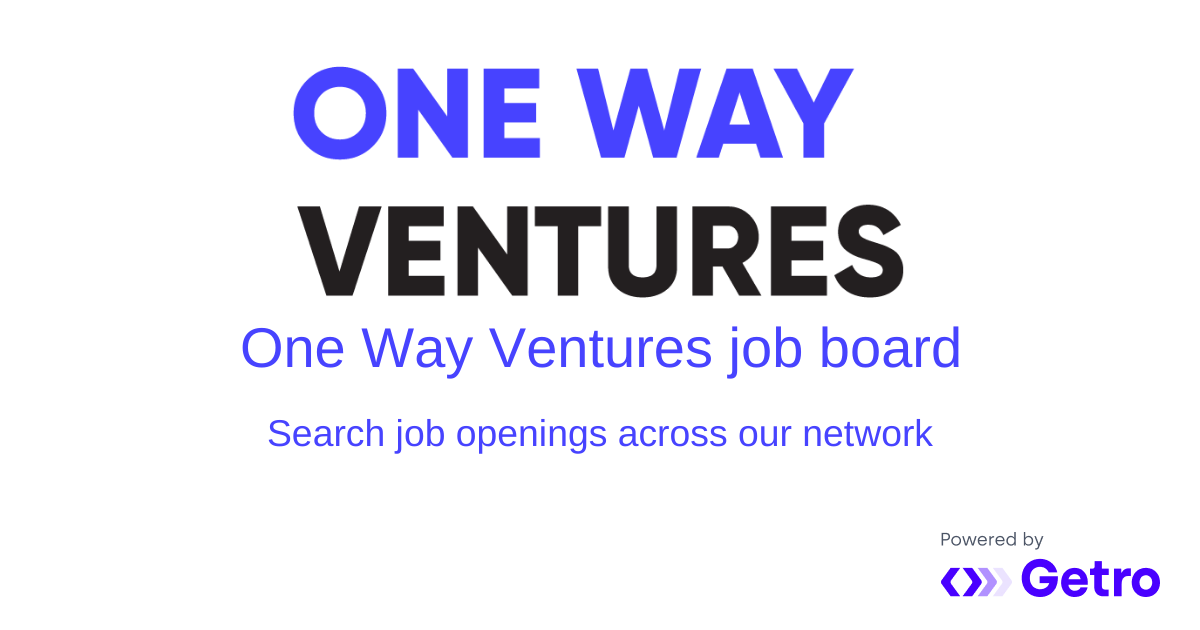 Jobs | One Way Ventures Job Board