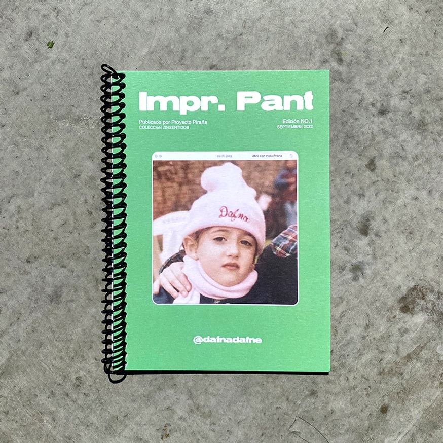 Dafna Szleifer - Impr. Pant - Printed Matter
