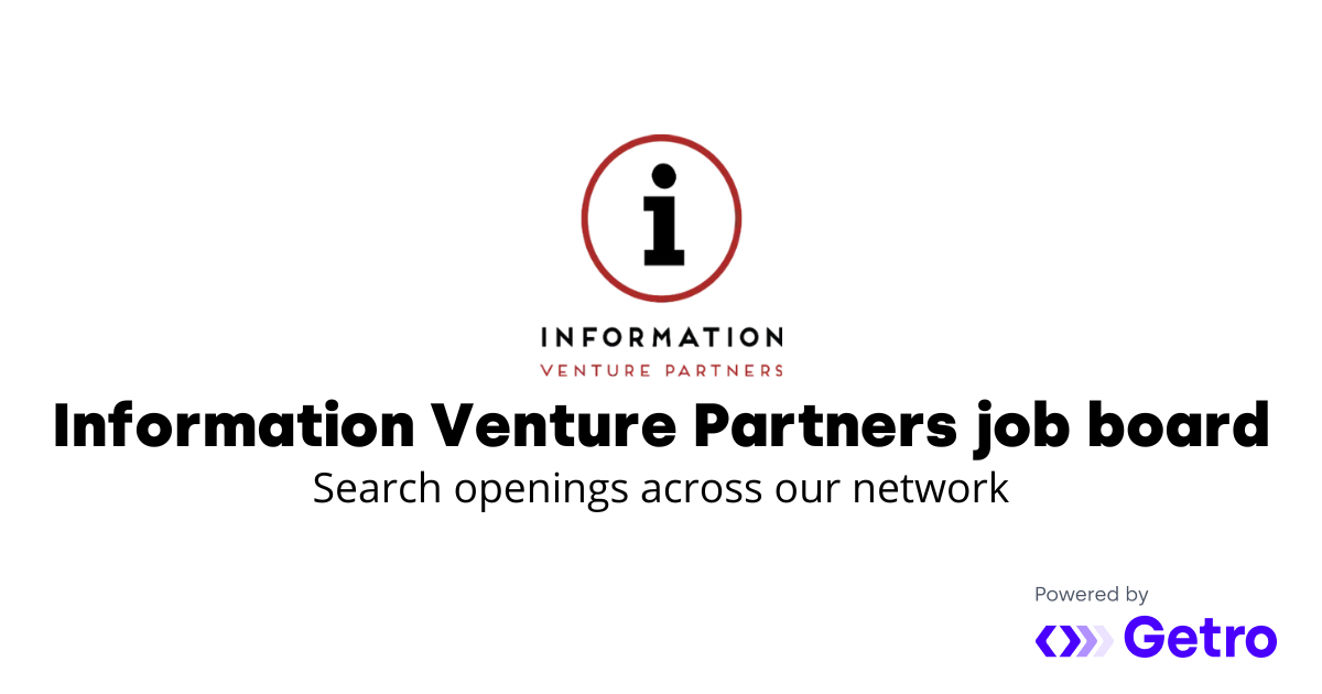 Jobs | Information Venture Partners Job Board