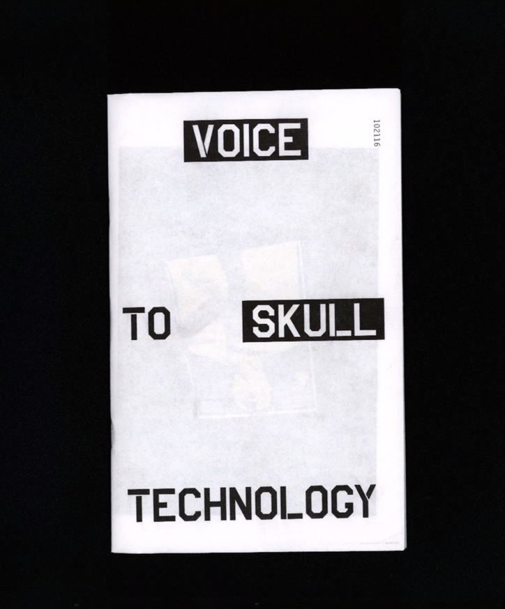 Alex Roth - Voice to Skull Technology - Printed Matter
