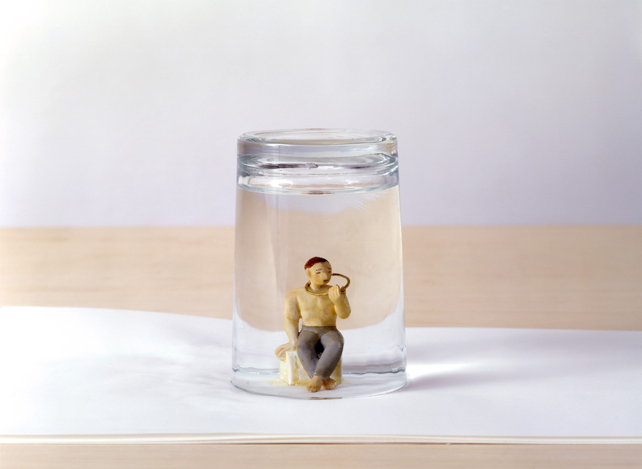 Untitled (Little man under glass) - Museo Jumex