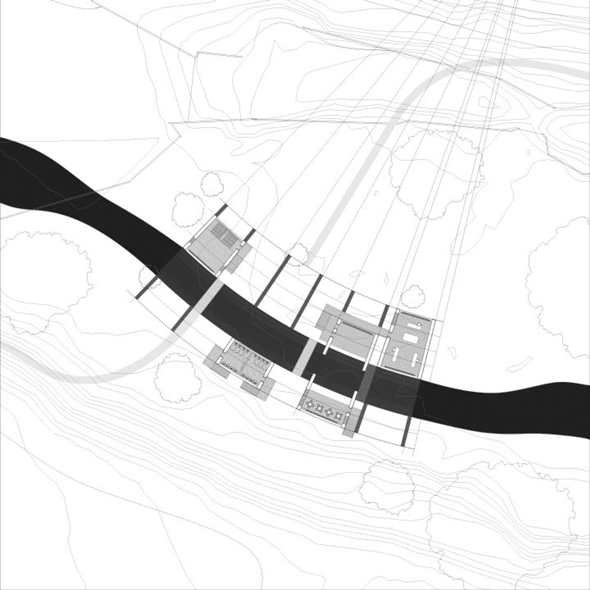 Plan Drawing - Columbia GSAPP