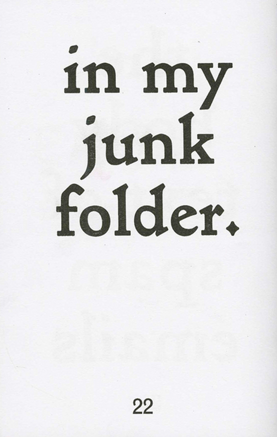Robert Blair - Junk Poems - Printed Matter