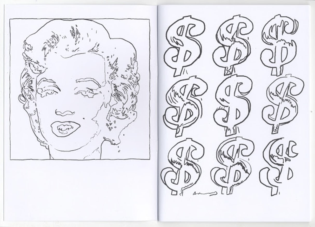 Andy Warhol Coloring Pages