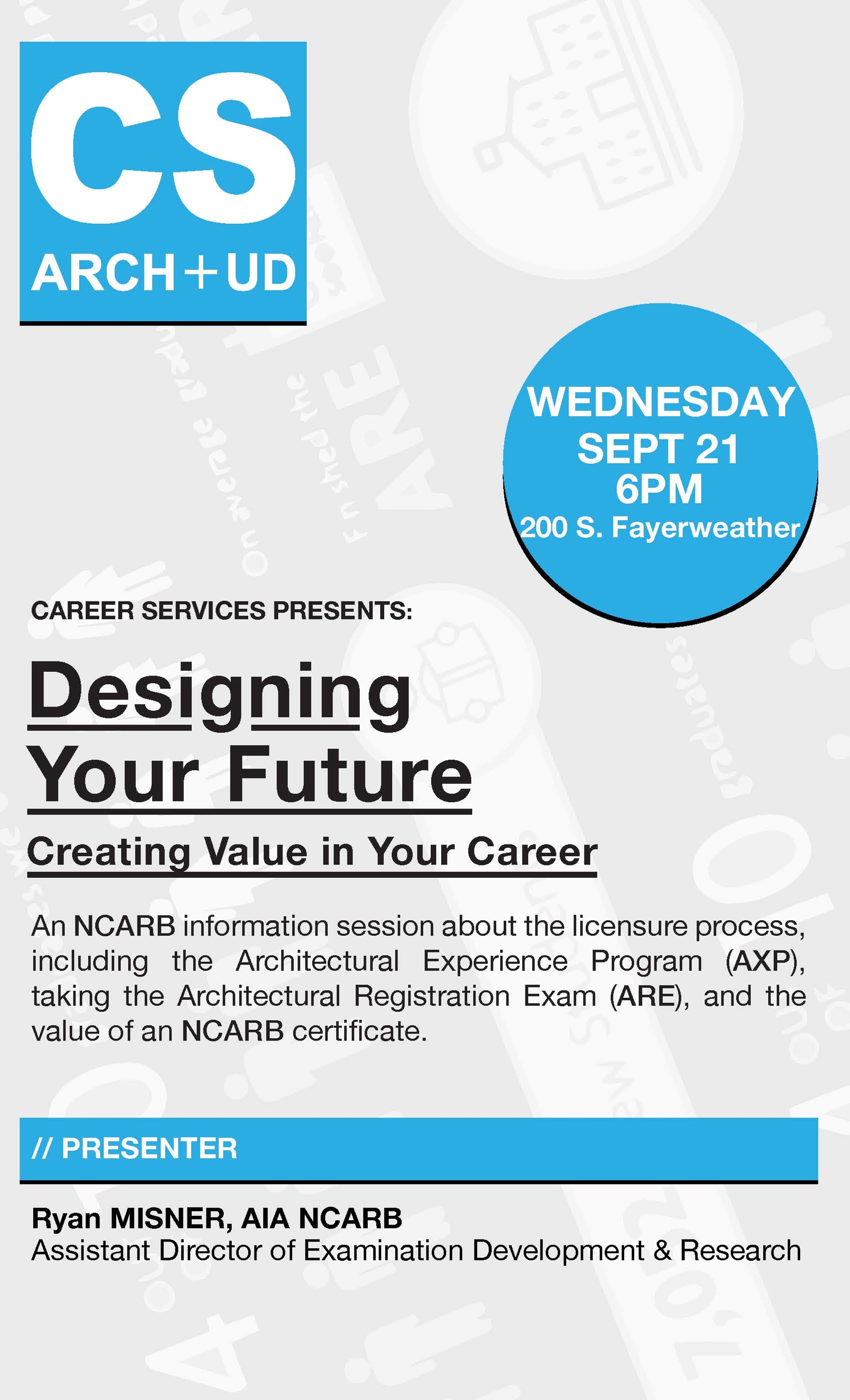 Designing Your Future, Creating Value in Your Career - Columbia GSAPP