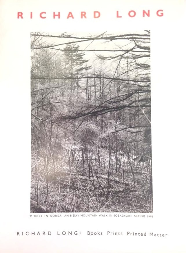 Richard Long - Richard Long: Books Prints Printed Matter - Printed Matter