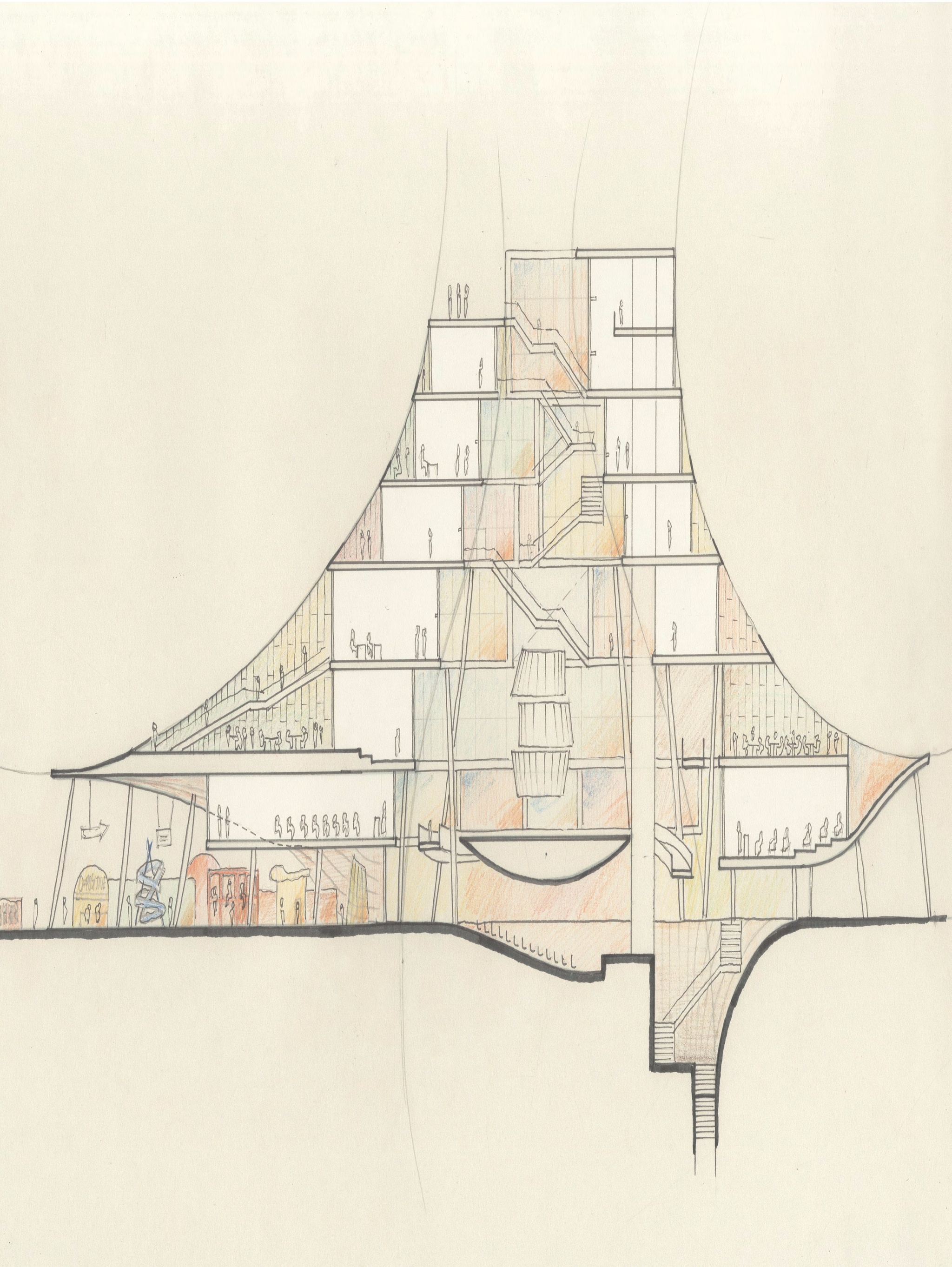 Section. - Yale Architecture Section. - Yale Architecture