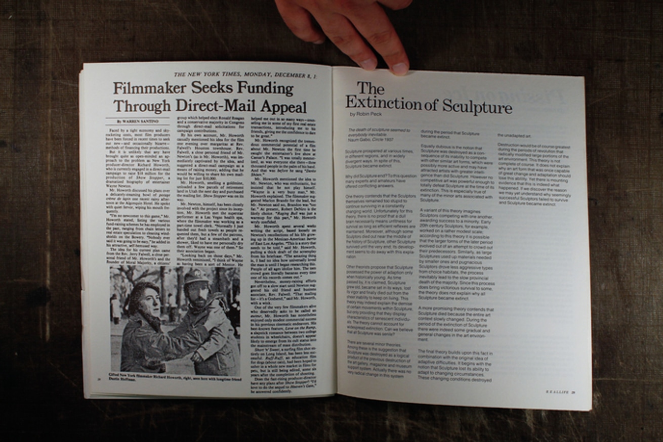 Thomas Lawson and Real Life - Real Life Magazine - Printed Matter