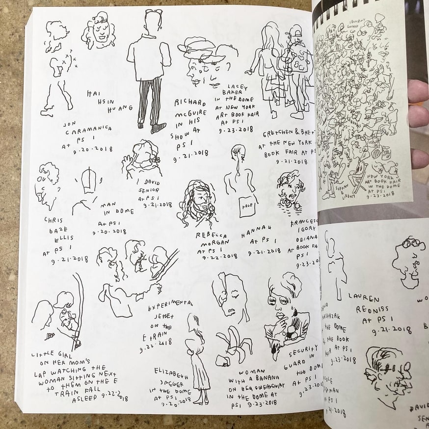 Jason Polan - Every Person In New York, Vol. 2 - Printed Matter