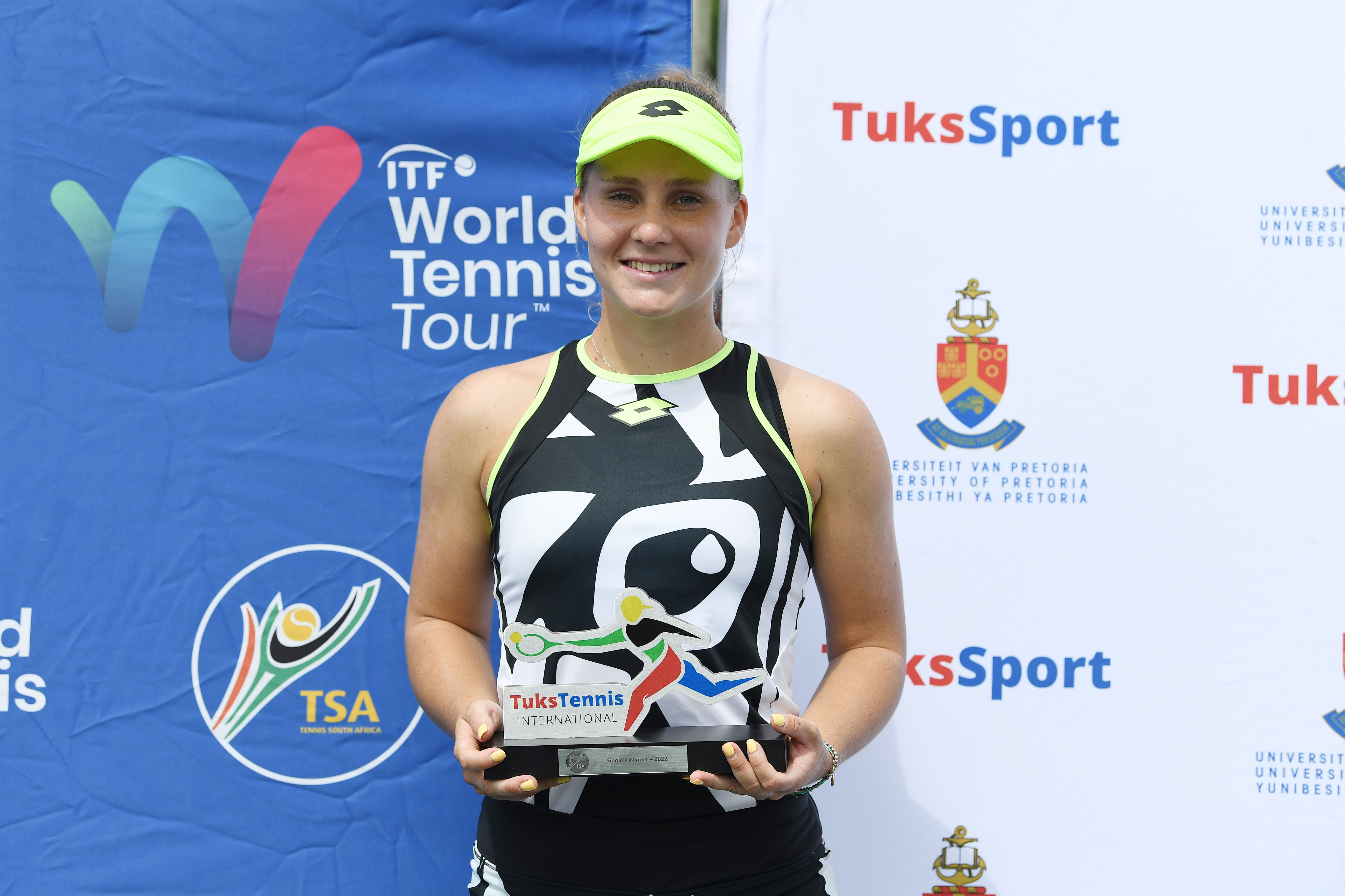 Tikhonova wins Tuks International title - Tennis South Africa